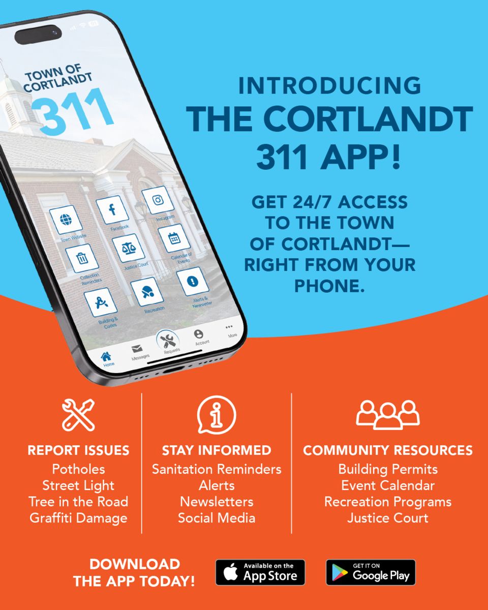 Cortlandt311 App - Town of Cortlandt, NY News